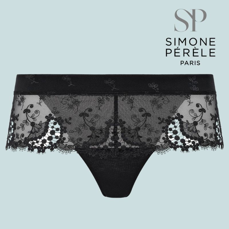 Wish Shorty 12B630 van Simone Pérèle in de kleur Zwart?️ LvB