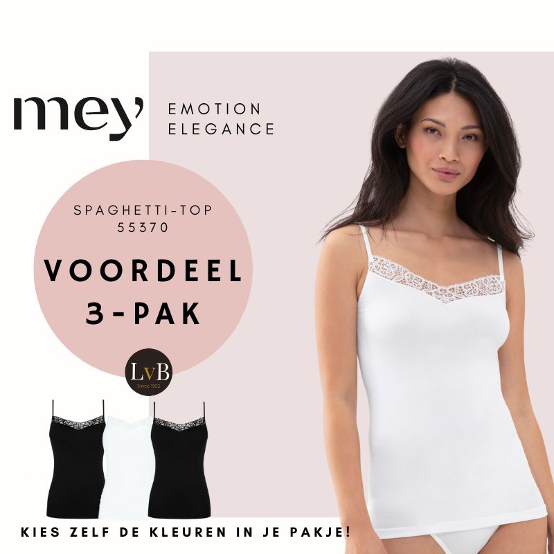 Mey Emotion Elegance Aanbieding ? Voordeel 3-pak Top 55370 - LvB
