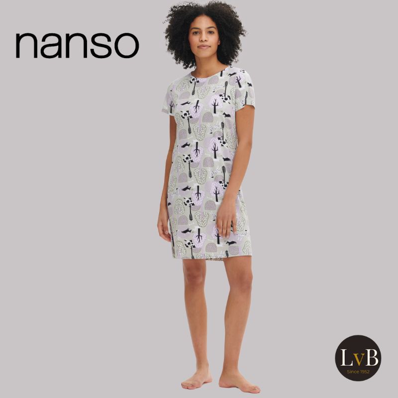 Nanso - Luna - Big Shirt - Grey Park | Lingerie van Bokhoven