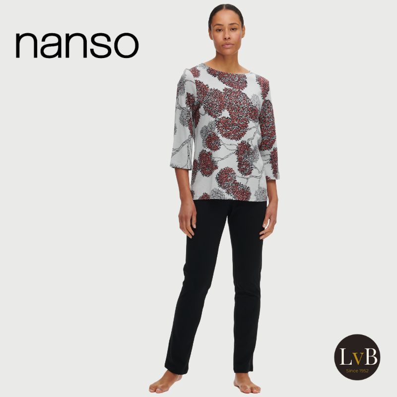 Nanso - Tuomi - Pyjama - Red Buxus | Lingerie van Bokhoven